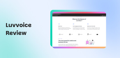 Luvvoice Review: Is It Advanced AI Voice Cloning Tool